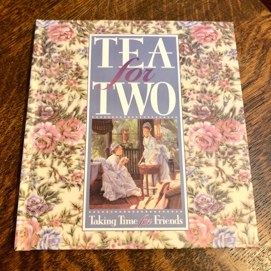 Vintage Book Tea for Two Taking Time for Friends Cherished - Etsy