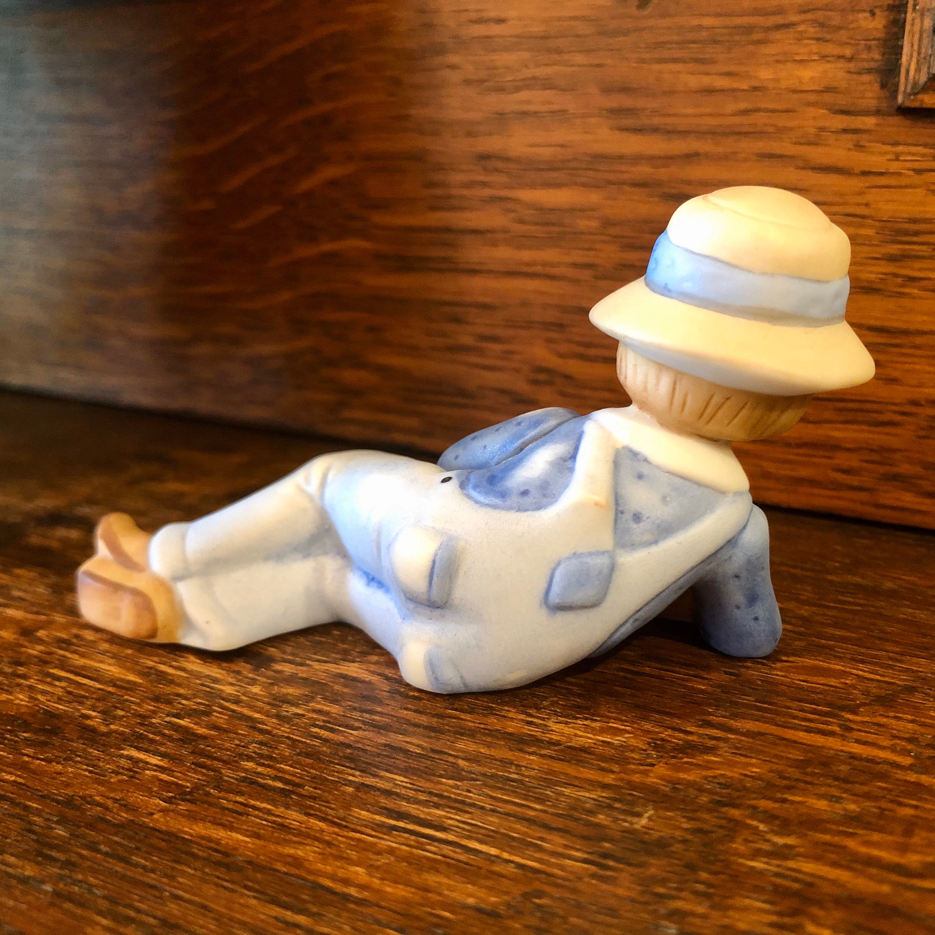 Vintage Holly Hobbie Figurines: Robby & Puppy, 1980s Nursery Decor - Etsy