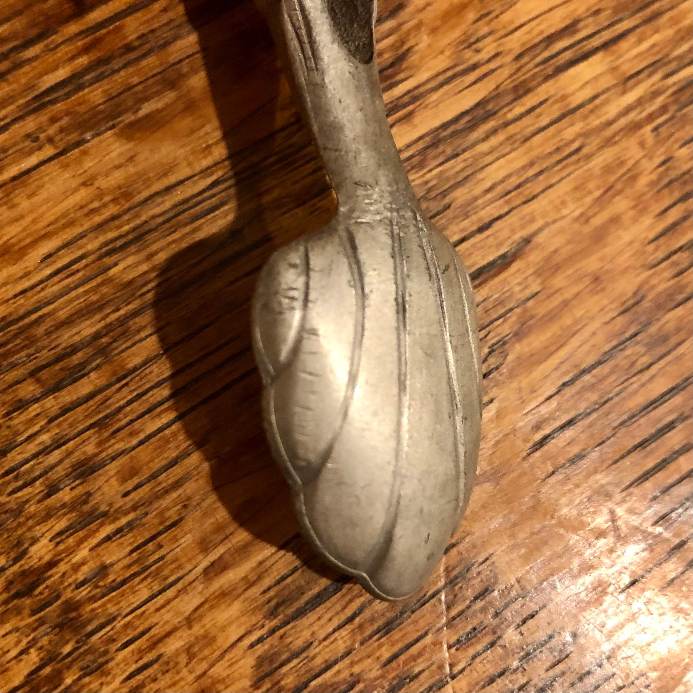 Souvenir Spoon Statue of Liberty Fort Pewter New York Liberty | Etsy