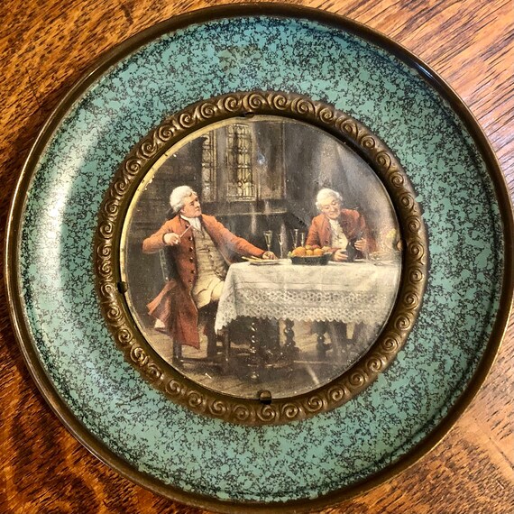 Home Décor art deco style wall plate mid century made Wall Hangings ...