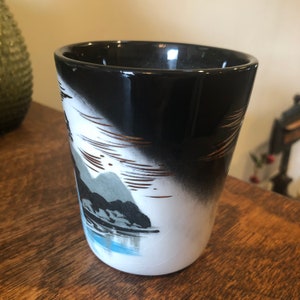 Vintage Matthew Adams Alaska Pottery Mug Cup Iceberg Mid Century ...