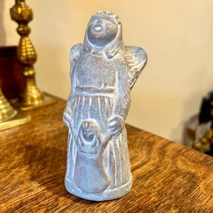 Isabel Bloom Angel Figurine Cement Art Sculpture Garden Decor - Etsy