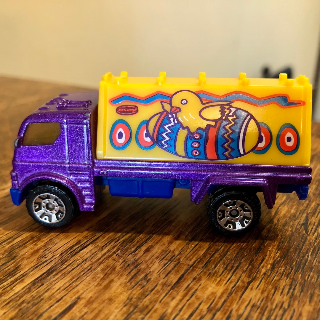 Vintage Matchbox Easter Chick Billboard Truck - HO Scale Diecast Toy - Etsy