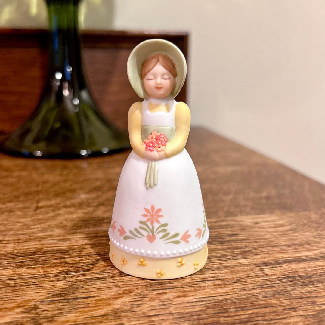 Vintage Avon 1985 Miniature Bell Southern Belle Collectible Ceramic ...