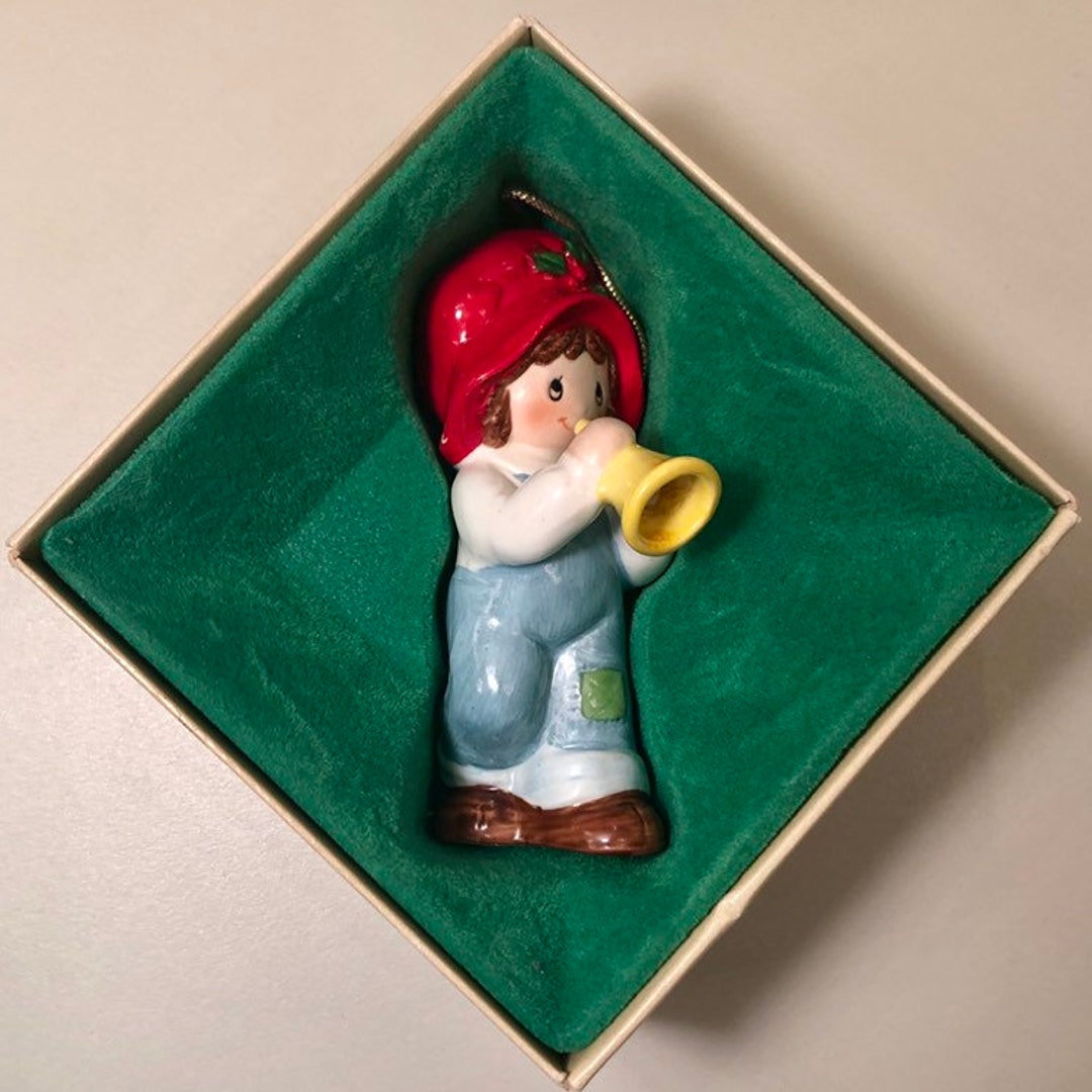 Holly Hobbie Ornament Robby Hobbie Vintage Holiday Decor 1980's ...