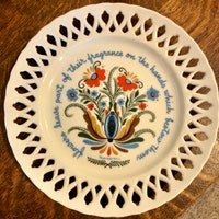 Rörstrand Irene Plate: Swedish Mid-century Modern Botanical Dinnerware ...