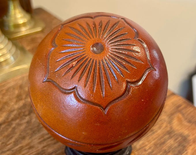 Decorative Carpet Ball 4 Inch Orb Sphere Vase Basket Filler Table Decor ...