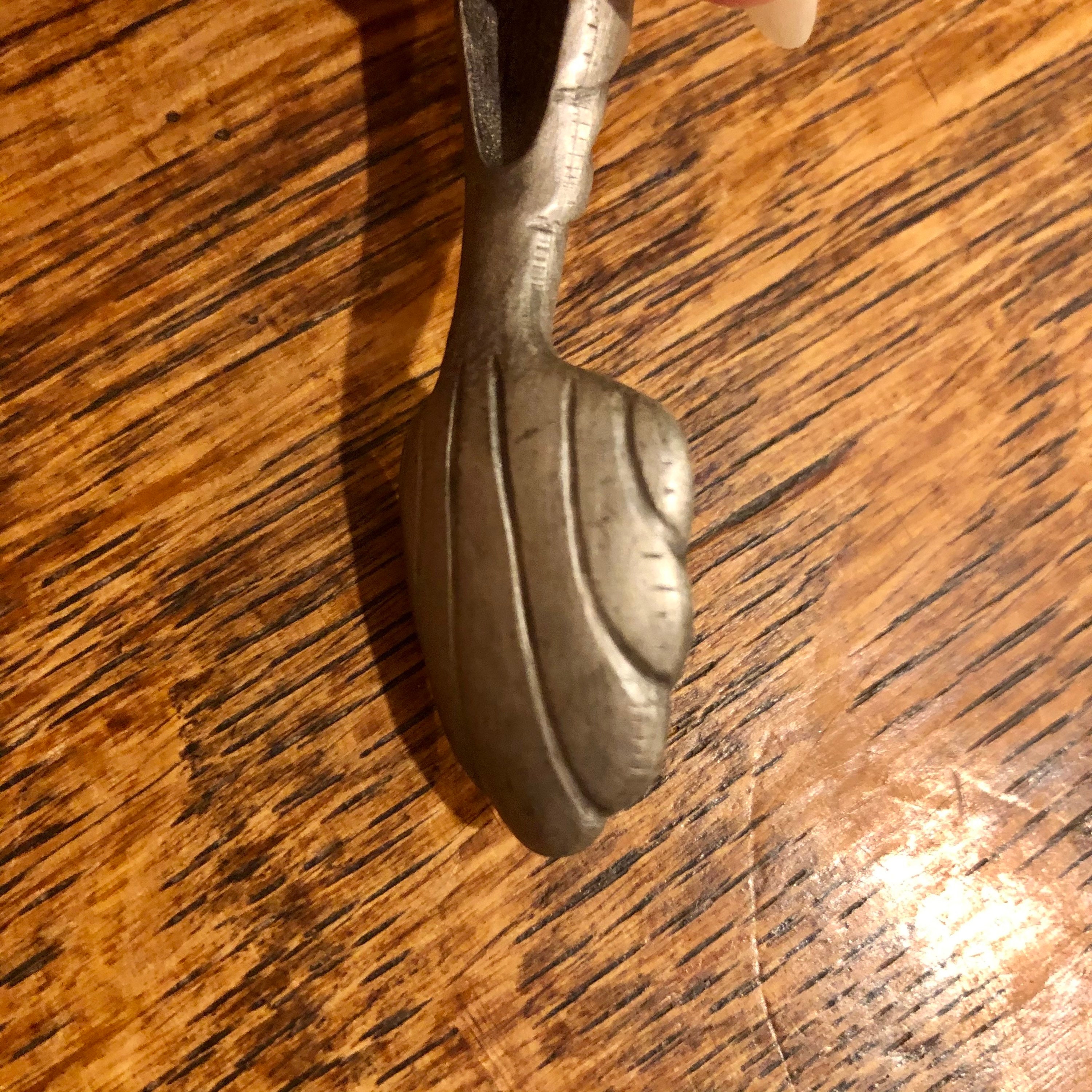 Souvenir Spoon Statue of Liberty Fort Pewter New York Liberty | Etsy