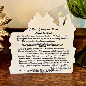 Shelia's House Pillow-thompson House Helena, Arkansas Wooden Historic ...