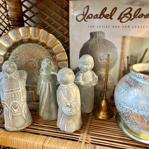 Isabel Bloom Angel Figurine Cement Art Sculpture Garden Decor - Etsy