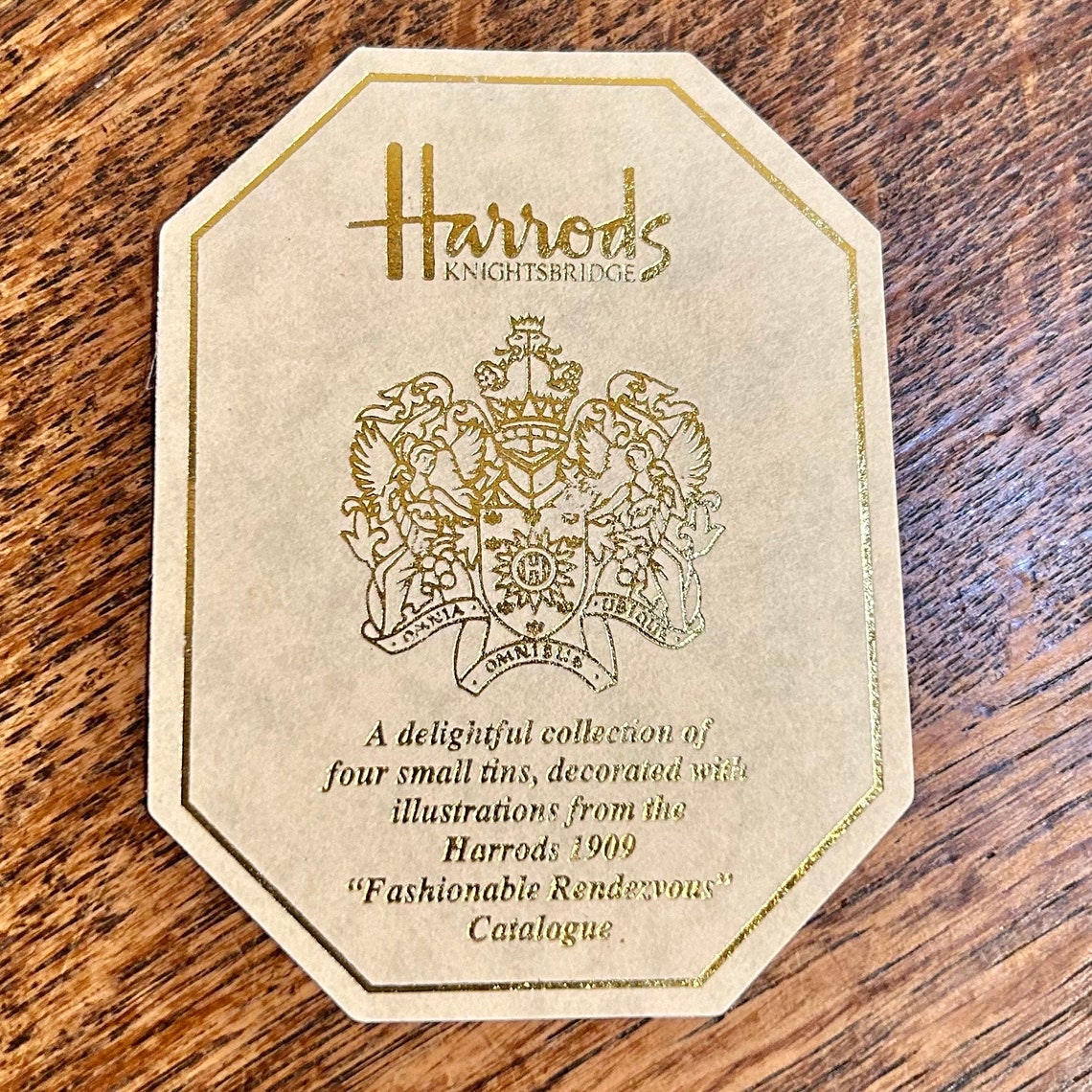 Vintage Harrods Tin: Millinery Styles Keepsake Box, Made in England - Etsy