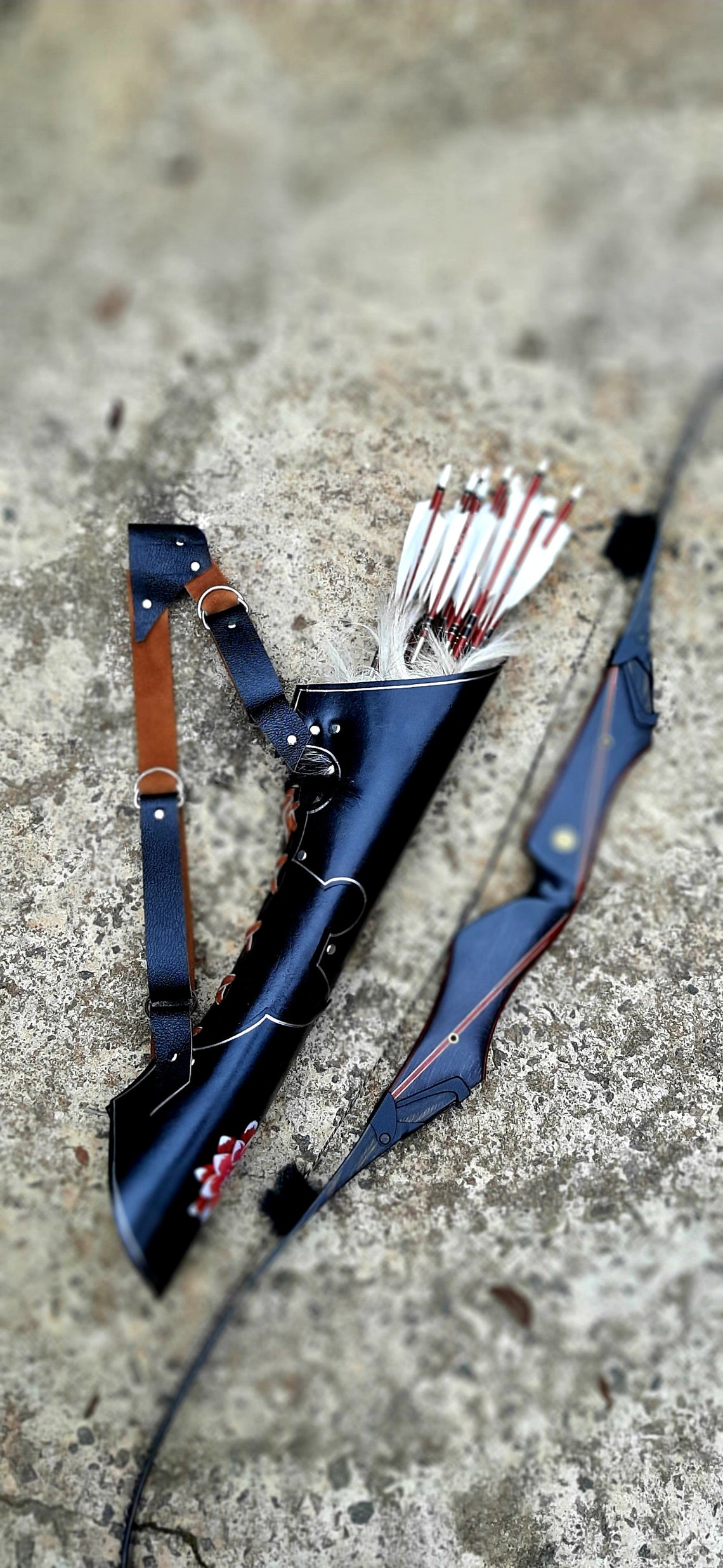 Hip Quiver Field Quiver RH/LH Custom Handmade in Full Grain - Etsy