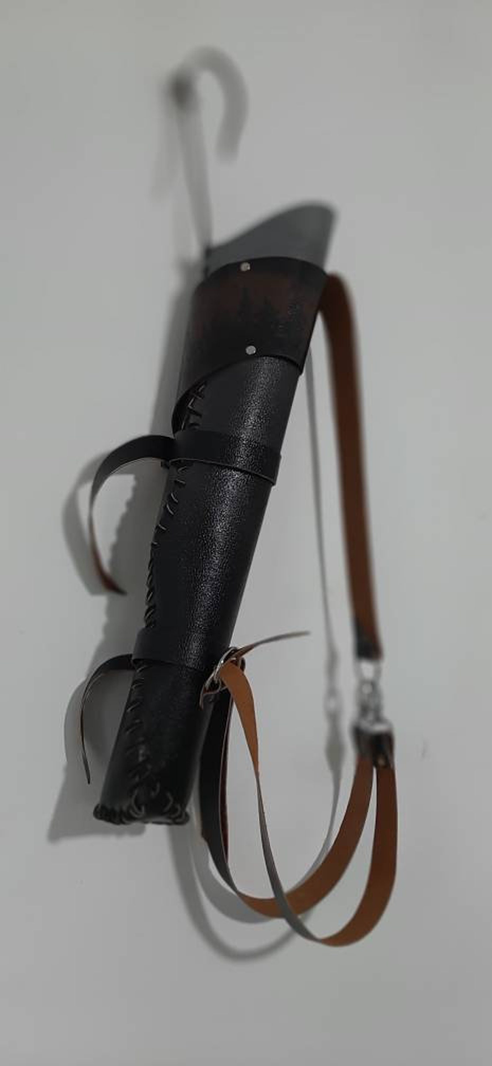 Back Quiver Plus Arm Guard With Pine Tree Pyrography Grey - Etsy