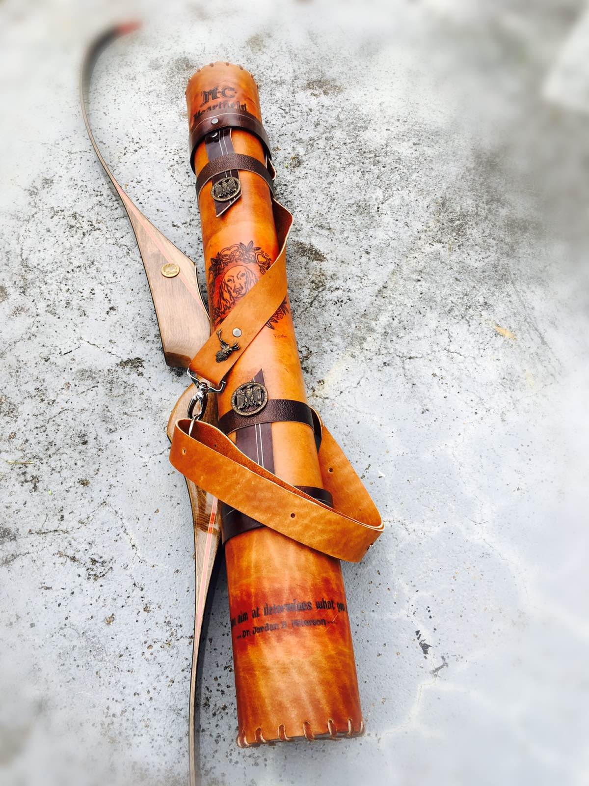 Arrow Tube Dual Insertion for 18 Arrows Custom Handmade - Etsy