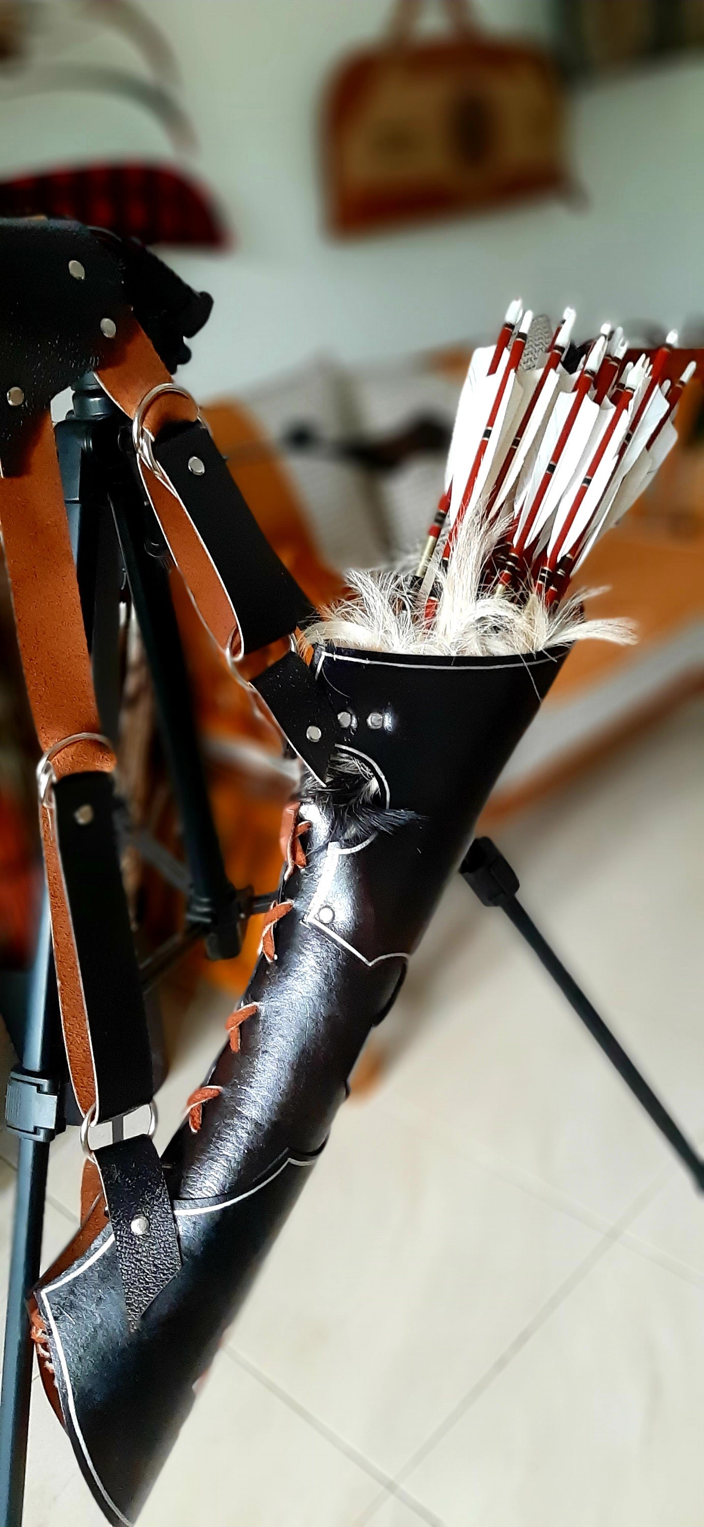 Hip Quiver Field Quiver RH/LH Custom Handmade in Full Grain - Etsy