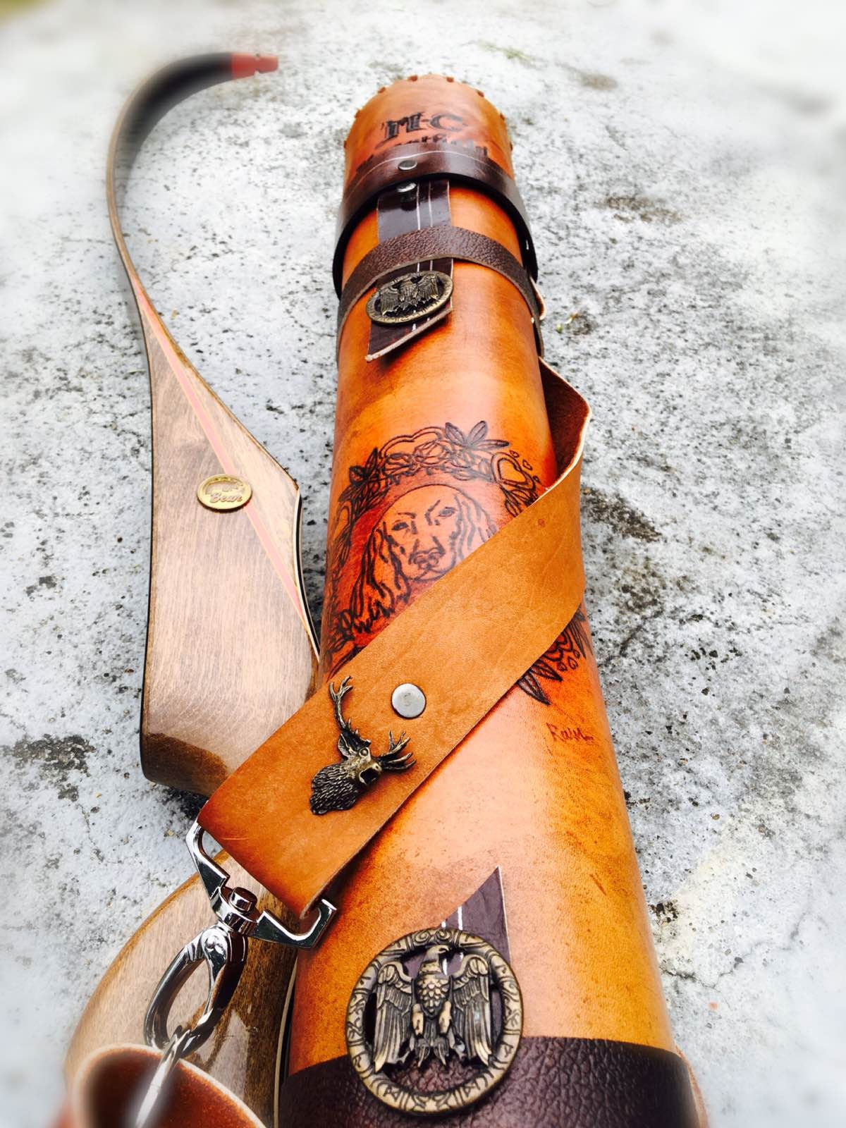 Arrow Tube Dual Insertion for 18 Arrows Custom Handmade - Etsy