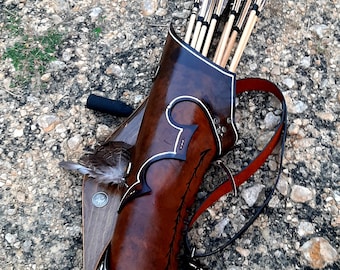Leather Quiver - Etsy