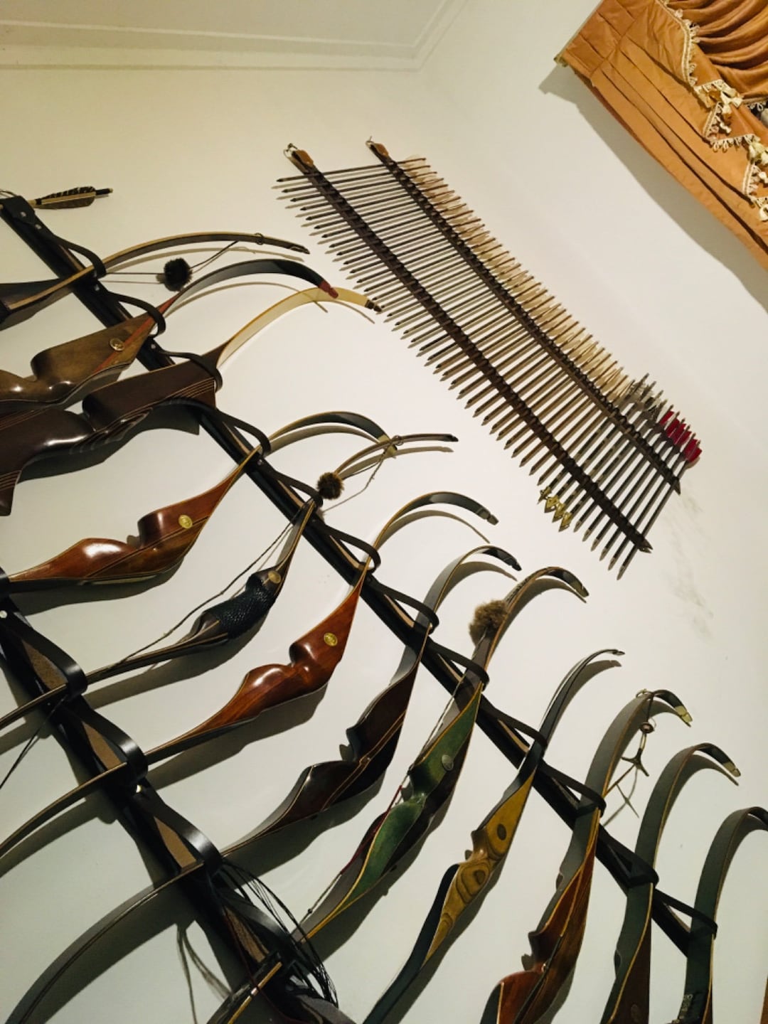 ARROW RACK Arrow Holder Leather Arrow Organizer Custom Hand Made for ...