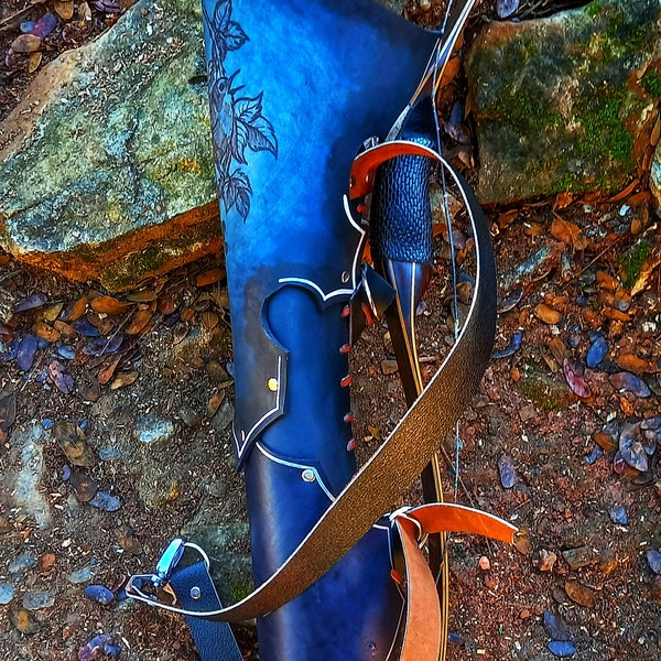 Leather Quiver - Etsy