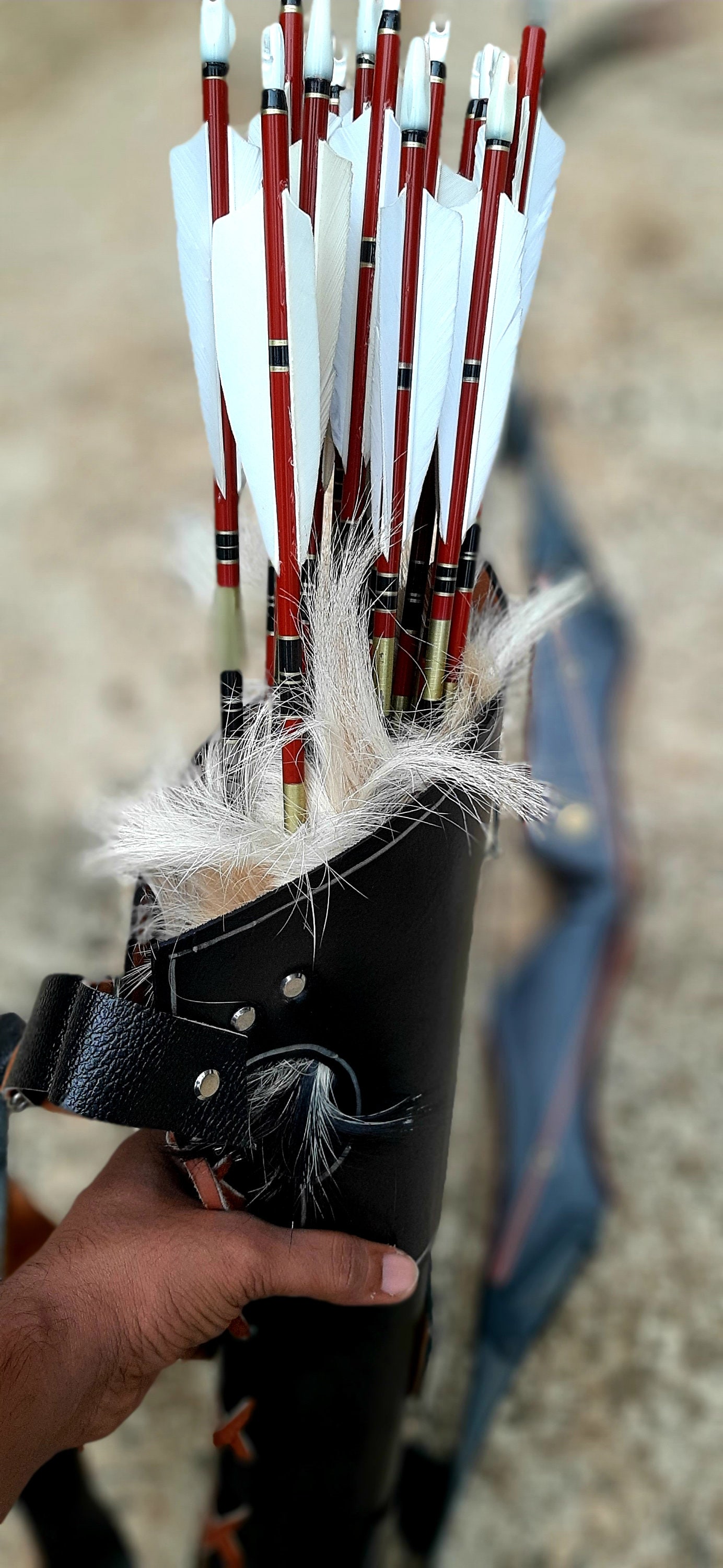 Hip Quiver Field Quiver RH/LH Custom Handmade in Full Grain - Etsy