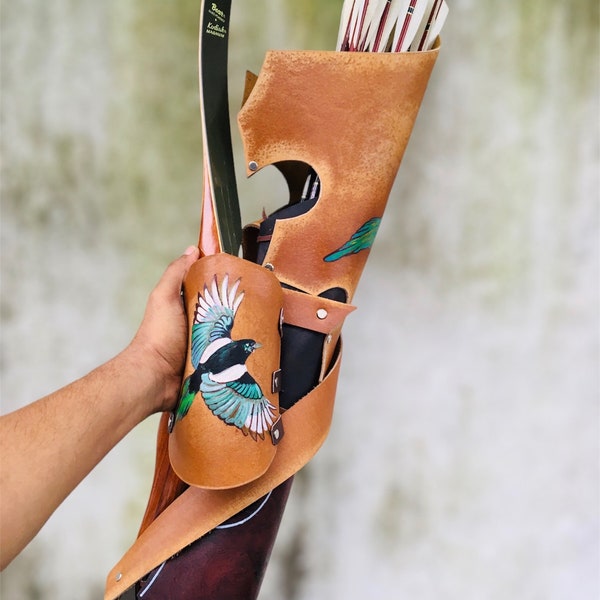 Leather Quiver - Etsy