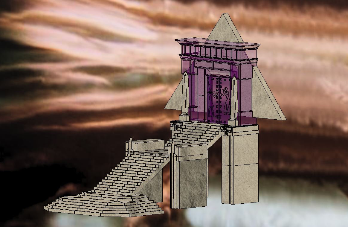 Ghostbusters 84 Gozer Temple 3d Model - Etsy Australia