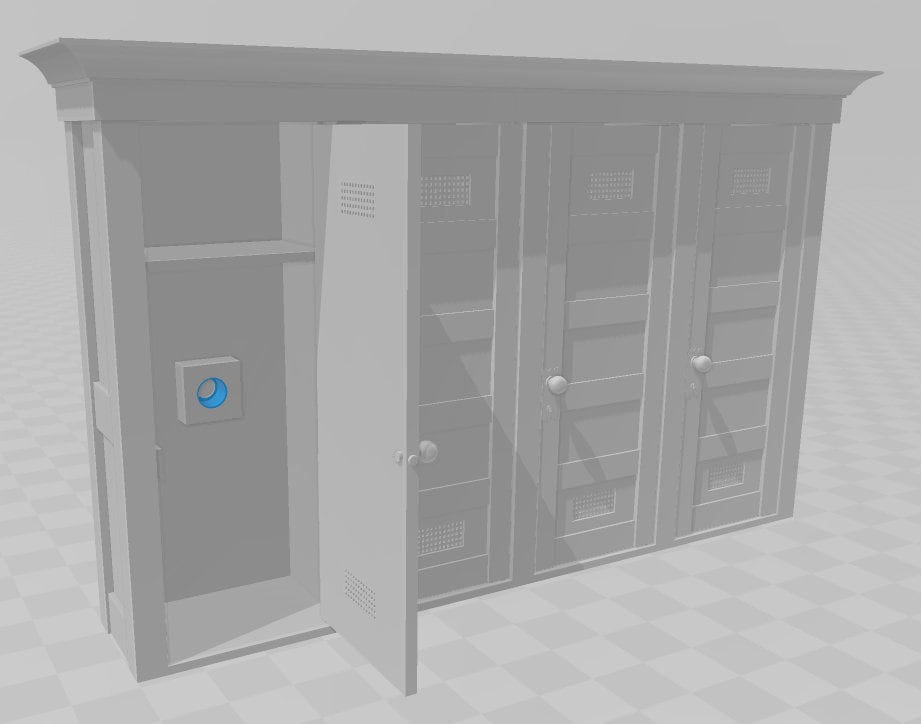 Ghostbusters Equipment Lockers STL Digital Download 3D - Etsy