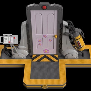 Modelo 3d de la puerta de Monsters Inc Boo. STL. - Etsy México