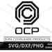 Robocop OCP Logo Digital File; SVG, PNG, Dxf - Etsy Canada