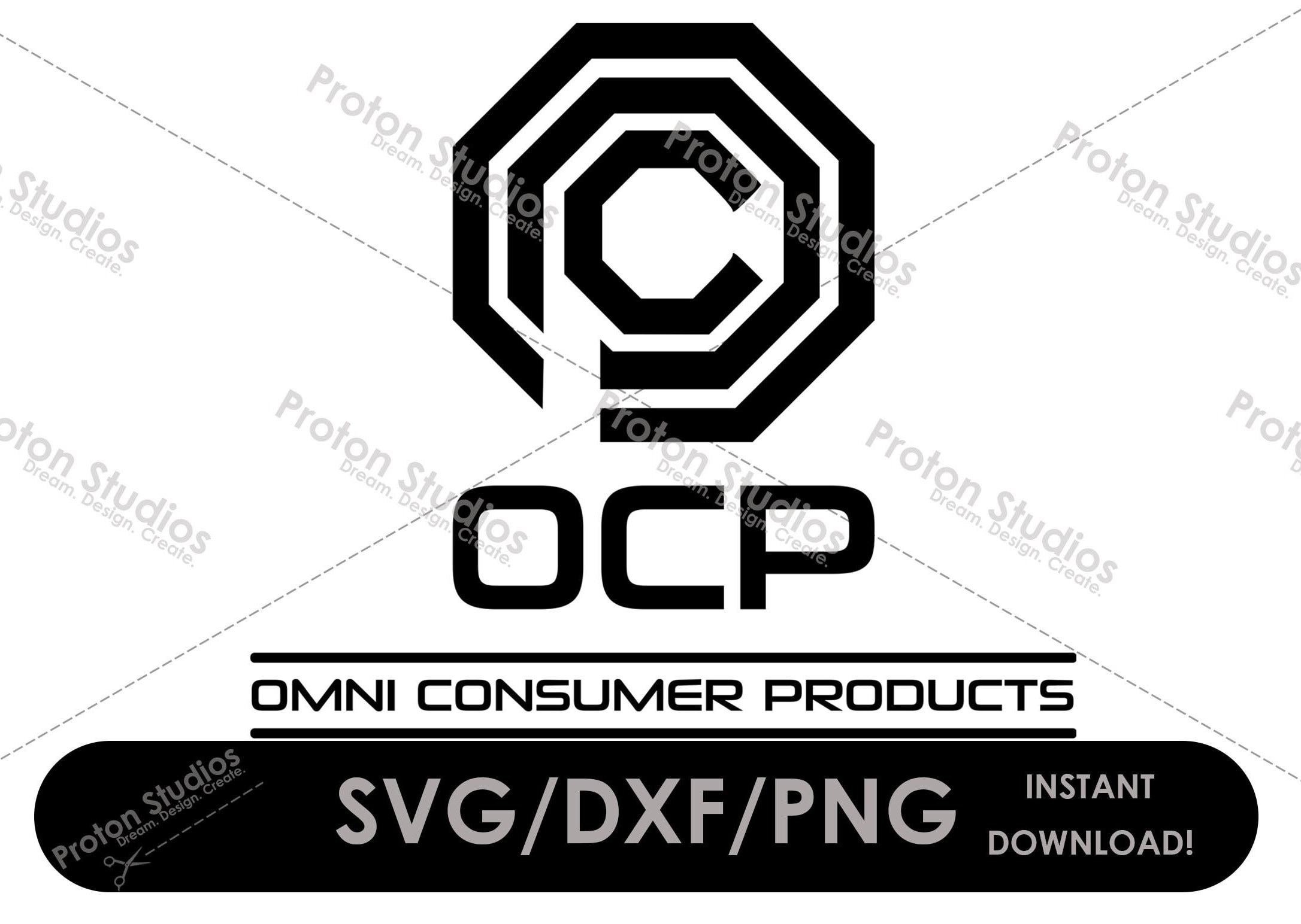 Robocop OCP Logo Digital File SVG, PNG, Dxf - Etsy Ireland