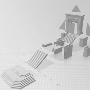 Ghostbusters 84 Gozer Temple 3d Model - Etsy