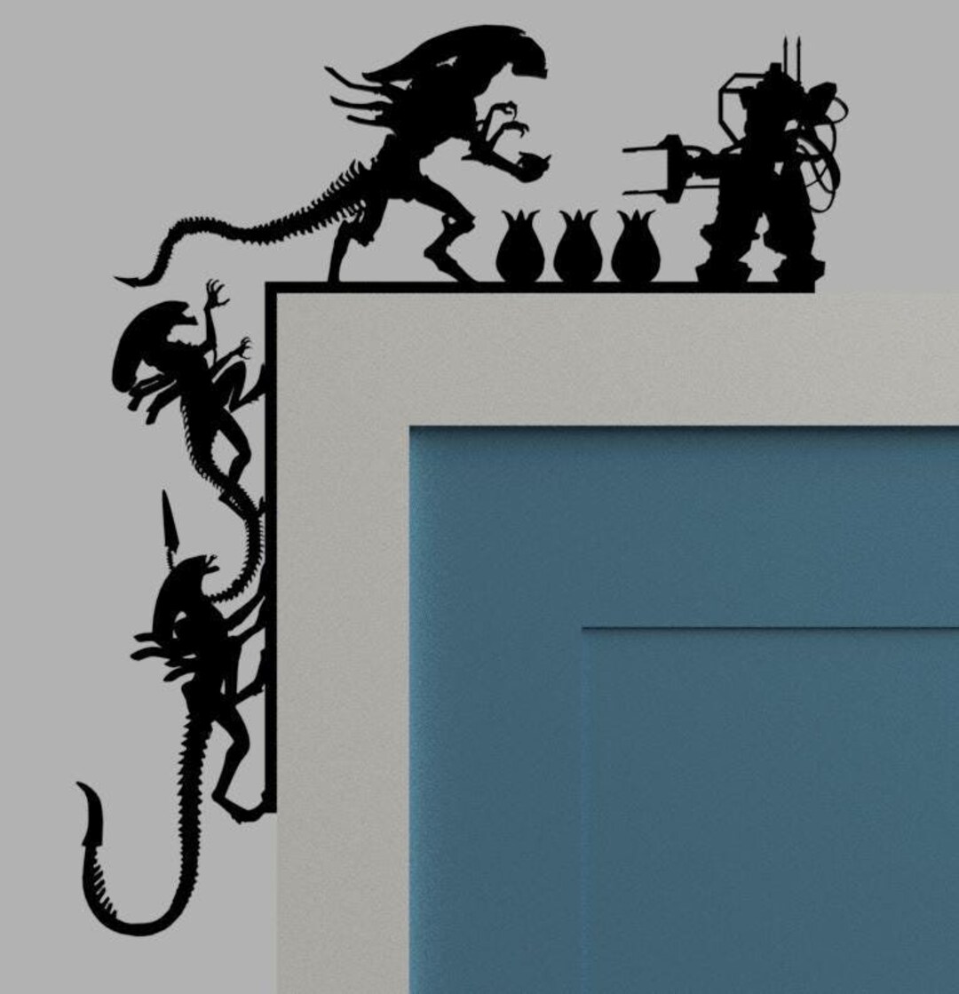 Aliens Frame Decoration - Etsy