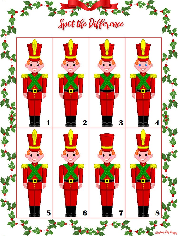 Printable Christmas Party Game Pack - Christmas Game Bundle, Christmas ...