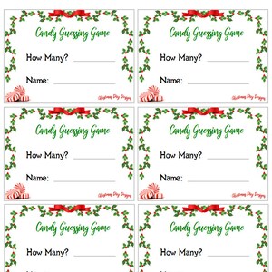 Printable Christmas Party Game Pack - Christmas Game Bundle, Christmas ...
