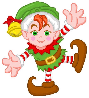 Christmas Clipart - Printable Christmas Clipart, Christmas Elf Clipart ...