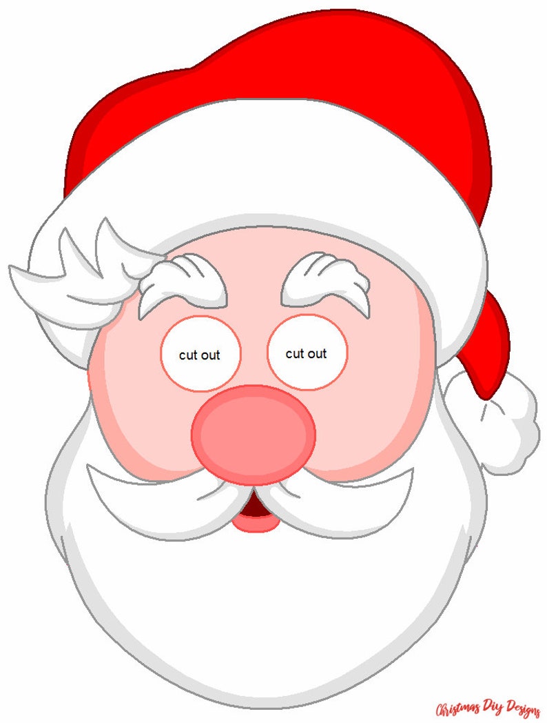 Printable Christmas Photo Booth Props - Christmas Party Photo Booth ...