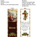 Printable Christmas Bookmarks With Bible Verses on Reverse Side,birth ...