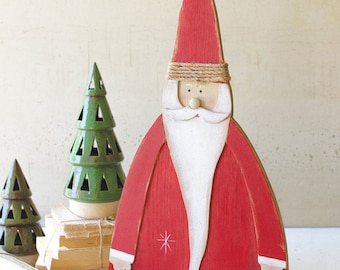 Wooden Santa Stand - Etsy