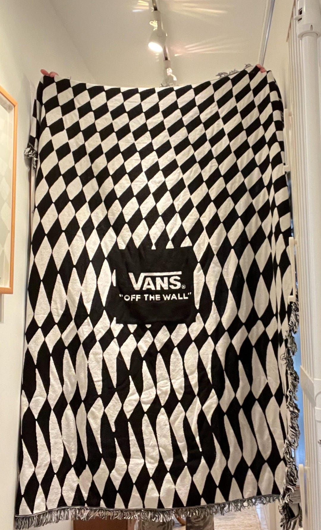 VANS Original Blanket. OG Checker Board Print. - Etsy