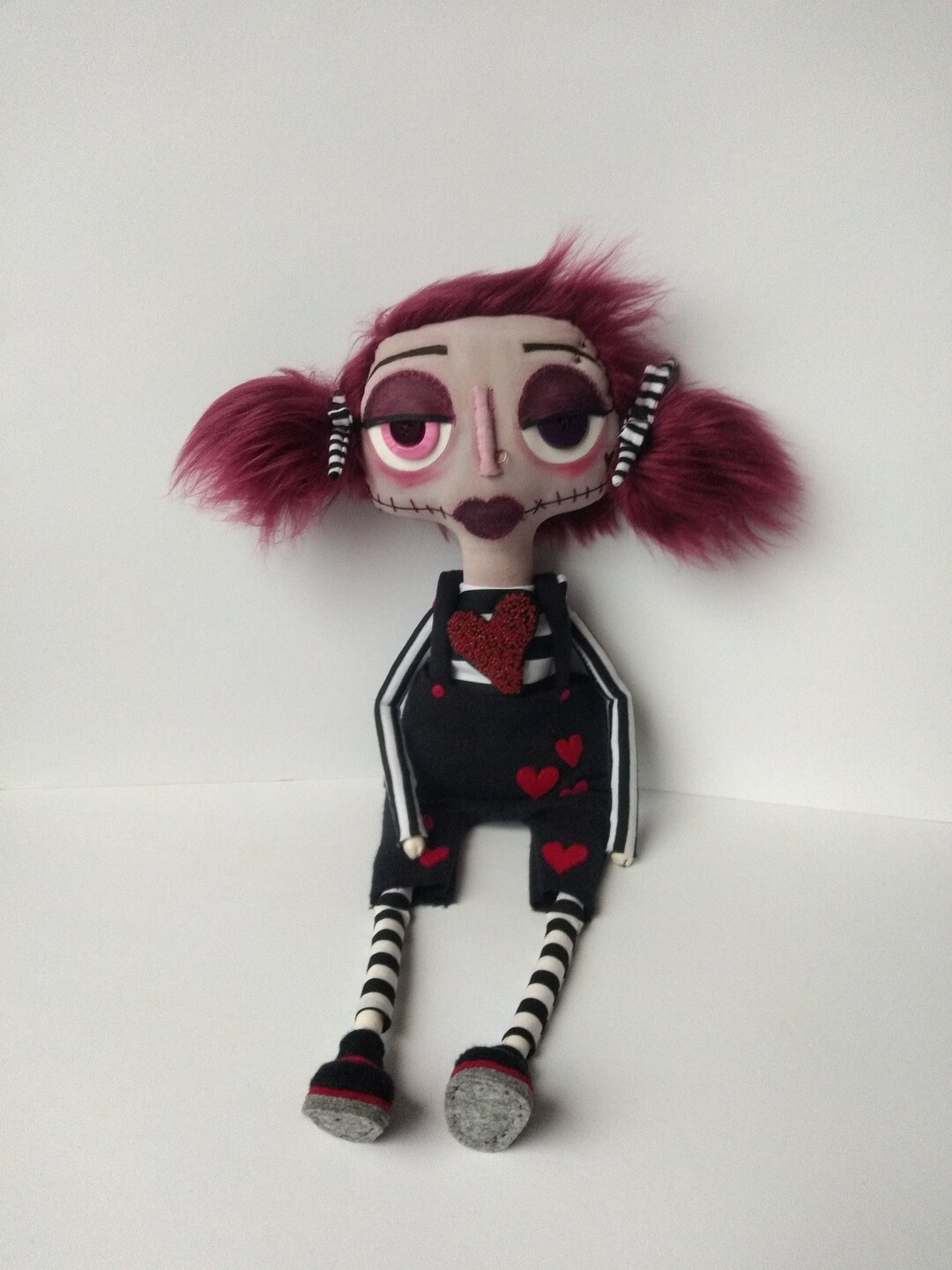 Lolla - Handmade Doll / Ooak Doll / Gothicdoll / Art Doll - Etsy