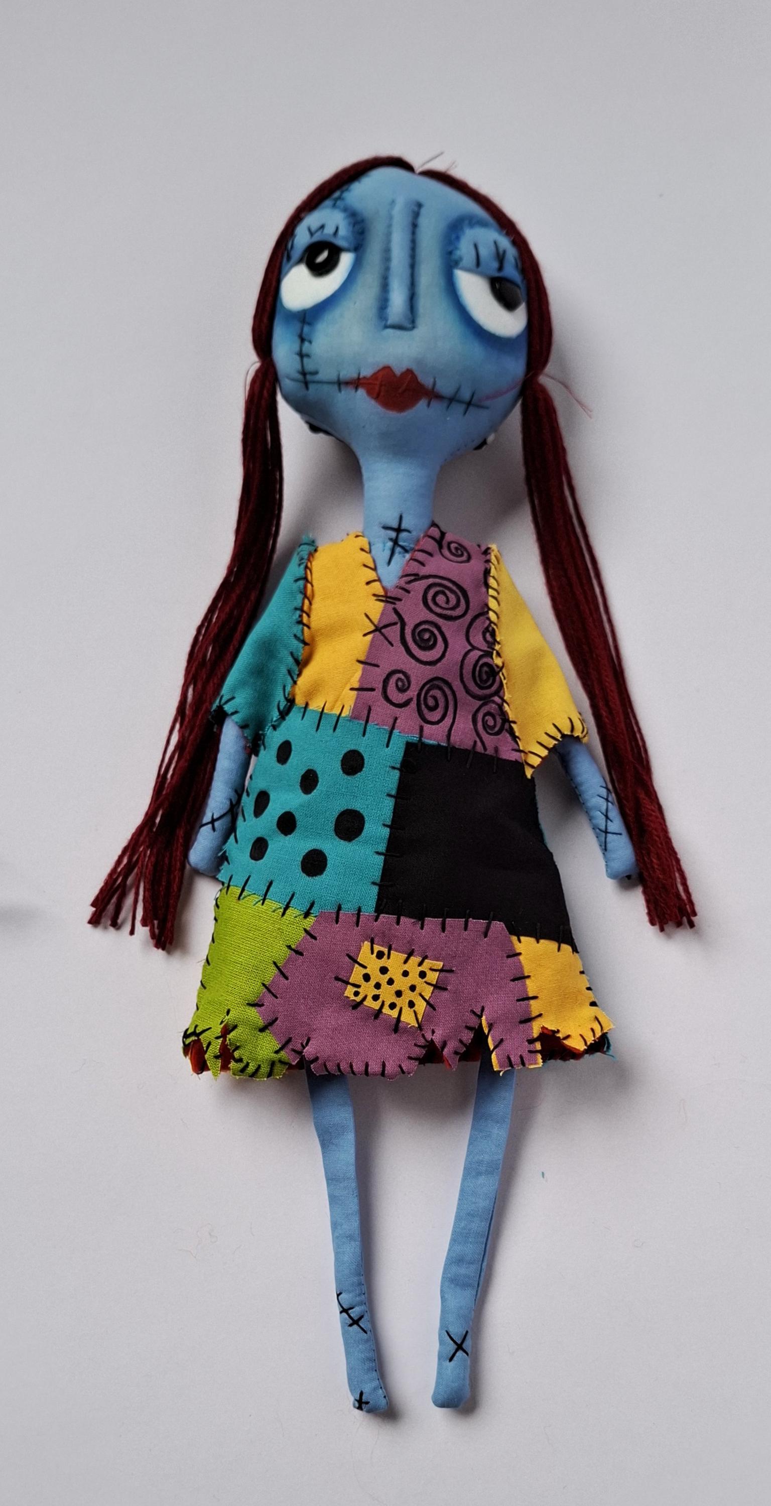 Handmade Jack and Sally Dolls: Gothic Art Dolls - Etsy