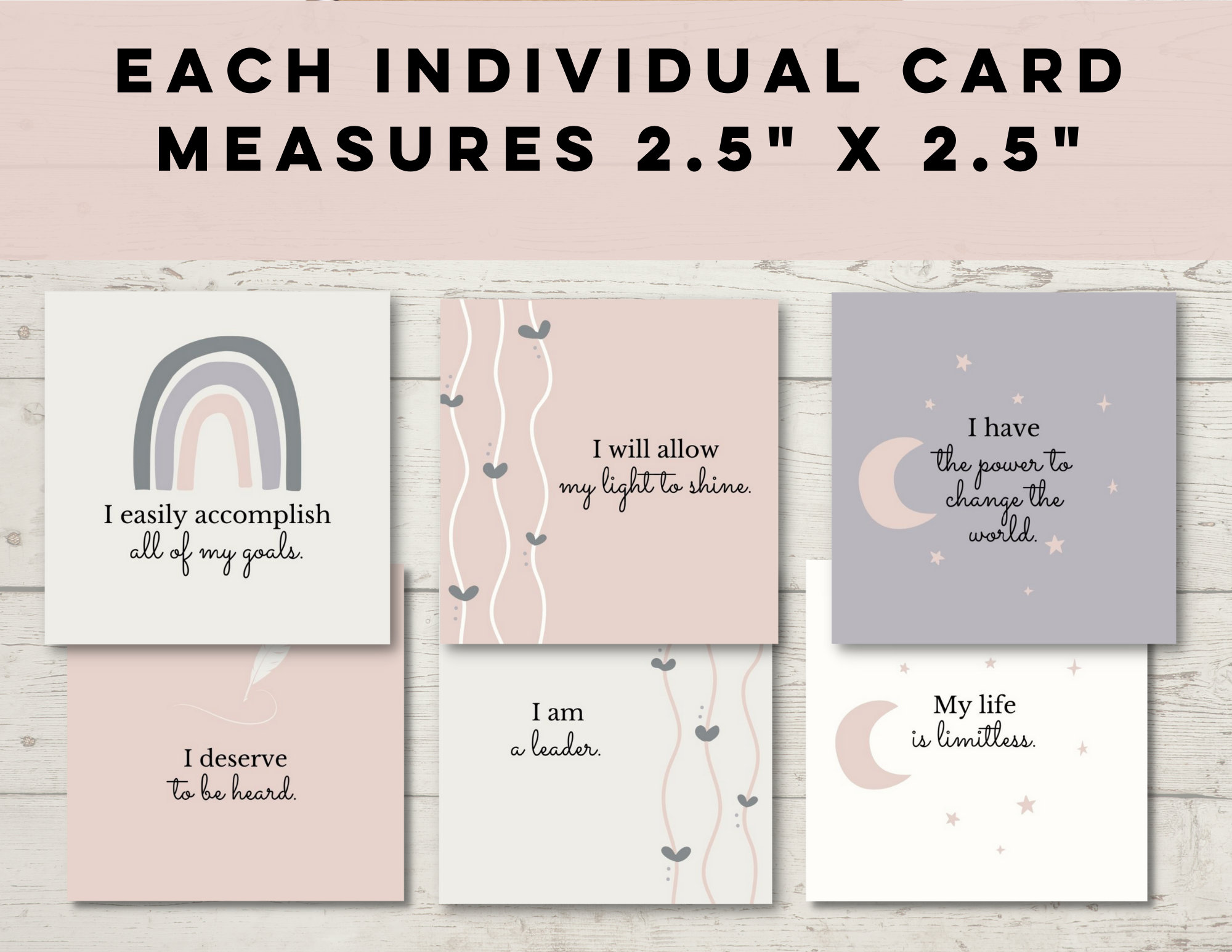 Printable Affirmation Cards, Affirmation Cards Printable, Affirmation ...