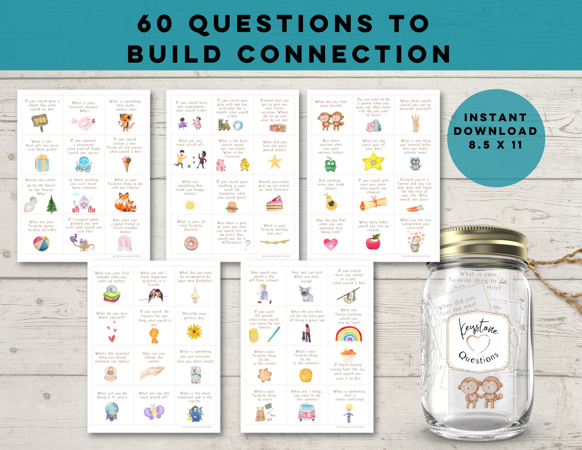 Family Questions for the Dinner Table, Questions for Families Dinner ...