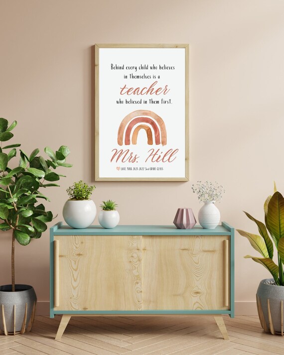 Quotes Teacher Appreciation Week Personalized Teacher Gift - Etsy