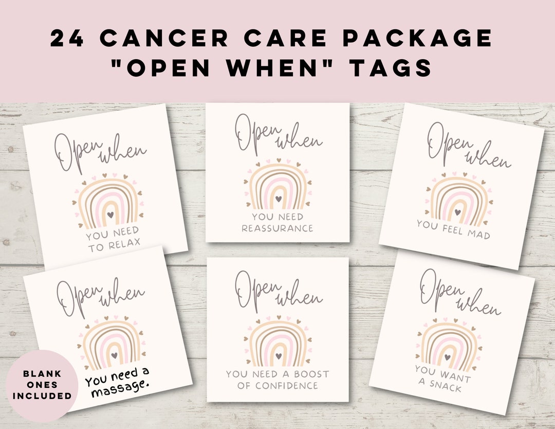 Cancer Gift Basket,gift for Someone With Cancer,cancer Care Package ...