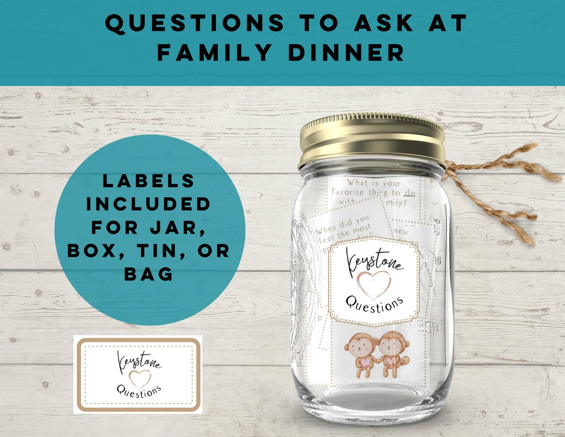 Family Questions for the Dinner Table, Questions for Families Dinner ...