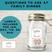 Family Dinner Questions, Fun Conversation Starters (digital Download ...