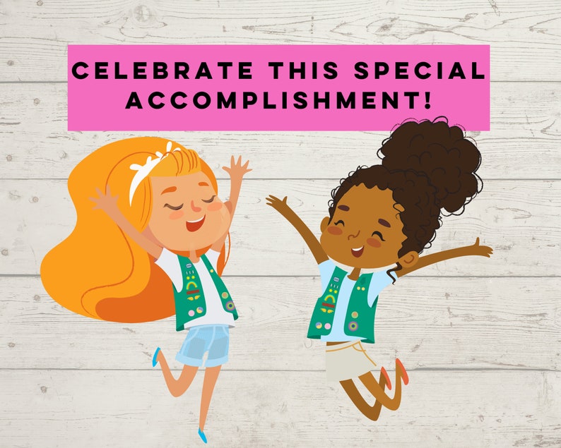 Editable End of Year Daisy Certificate Girl Scout Printable - Etsy