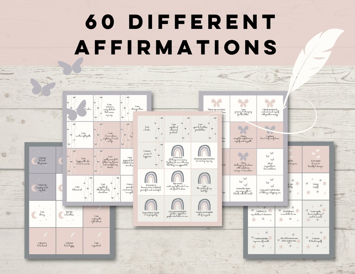 Printable Affirmation Cards, Affirmation Cards Printable, Affirmation ...