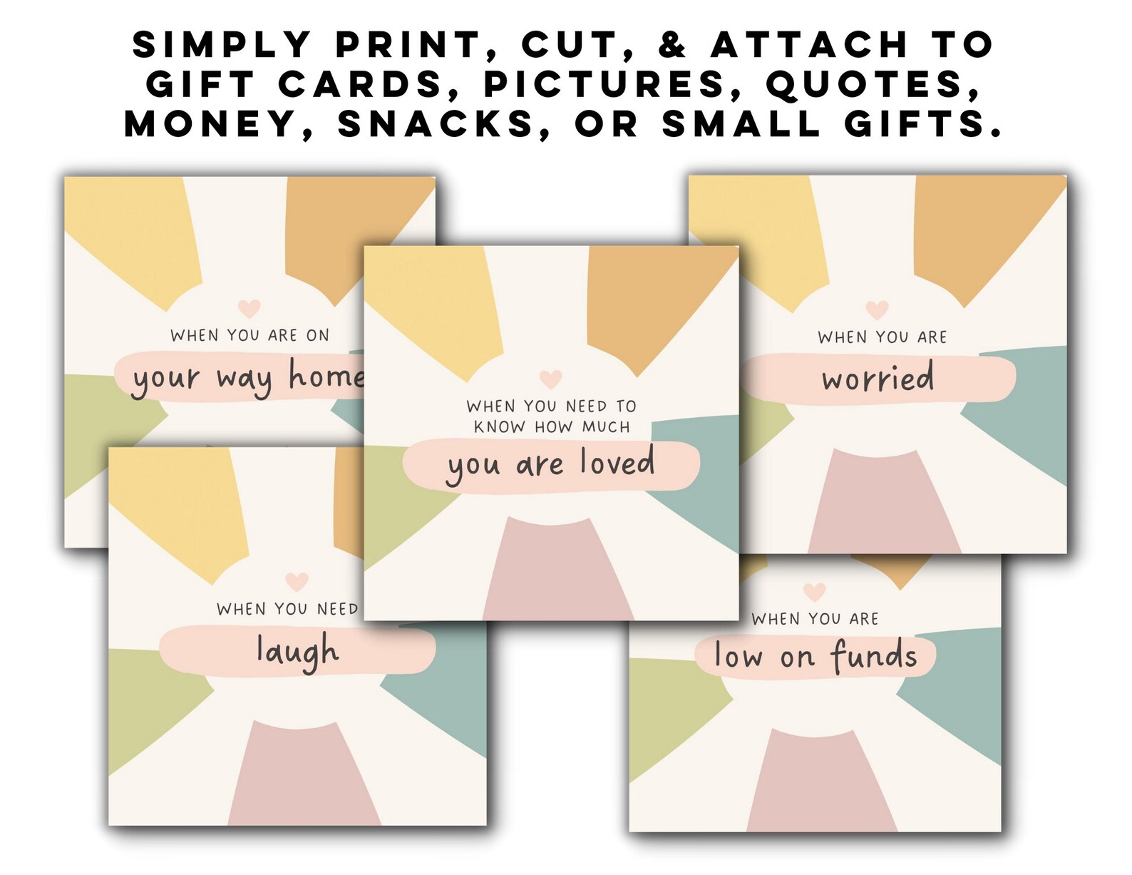 Open When Letters for College, Open When Envelopes for College, College ...